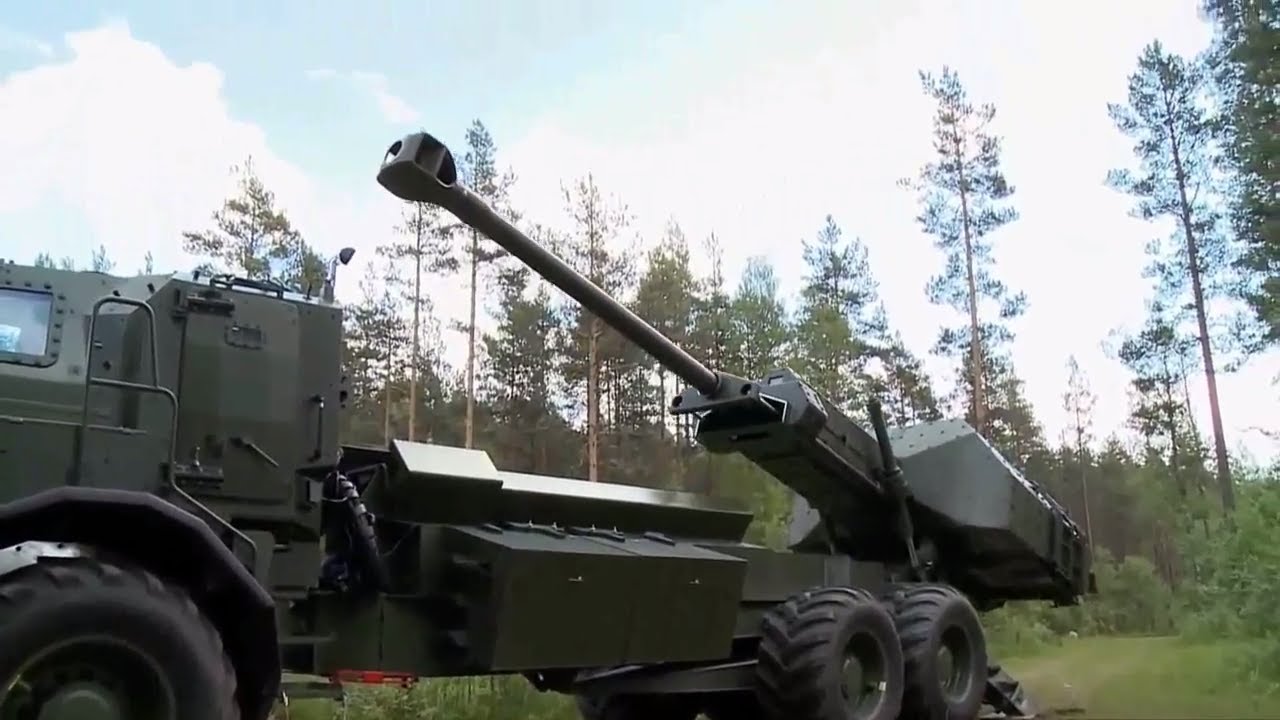 155- mm- self propelled Gun -Howitzer Live Fire || Live Howitzer Fire ...