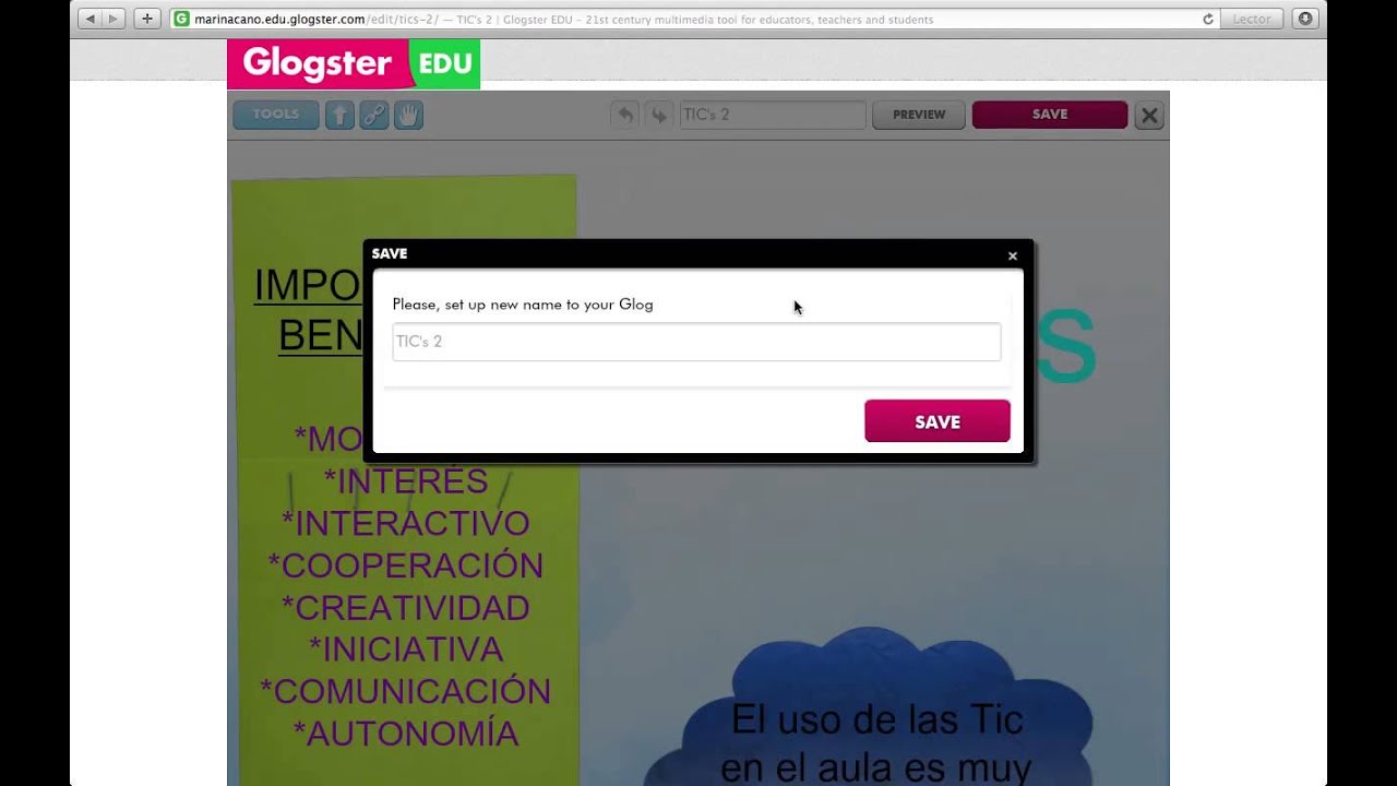Tutorial Glogster - YouTube