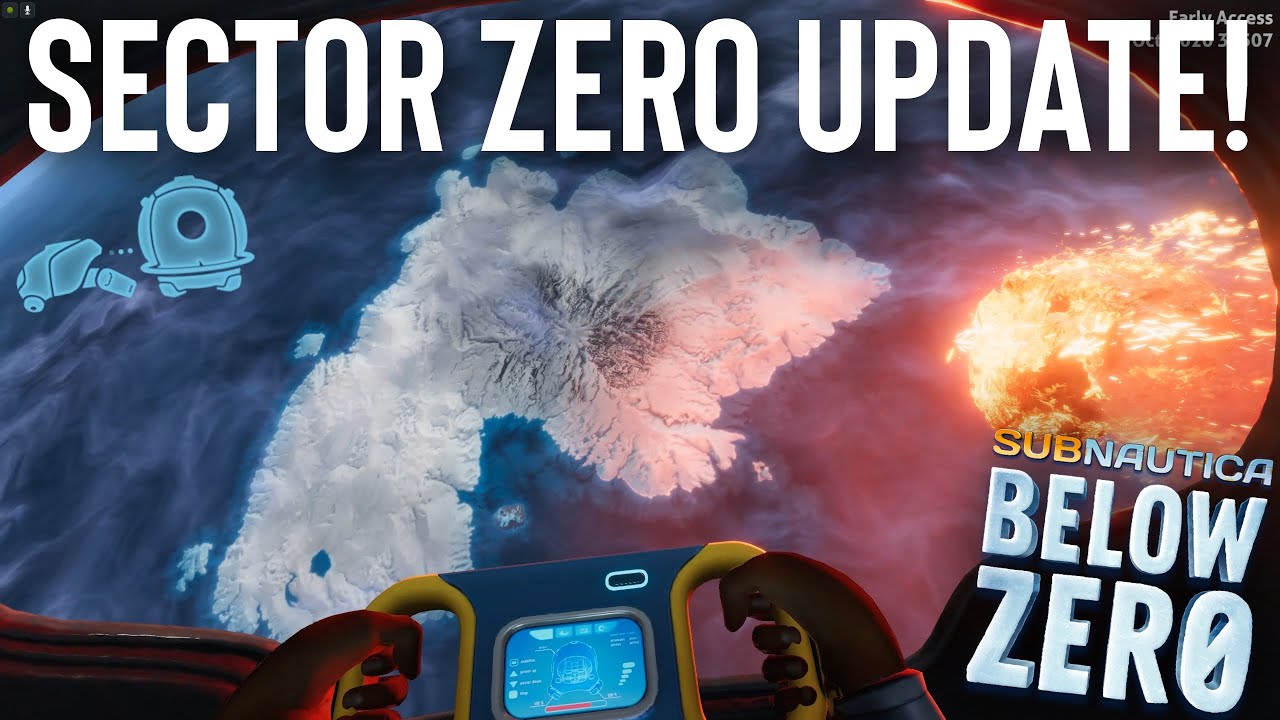 Subnautica Below Zero - Sector Zero Planetary Entry Update & New Plant ...