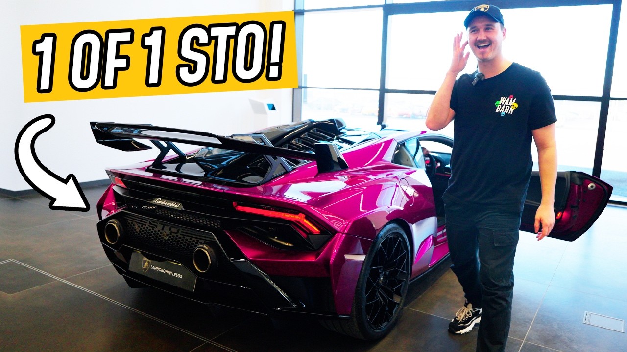 I Bought The HIGHEST SPEC Lamborghini Huracan STO! - YouTube