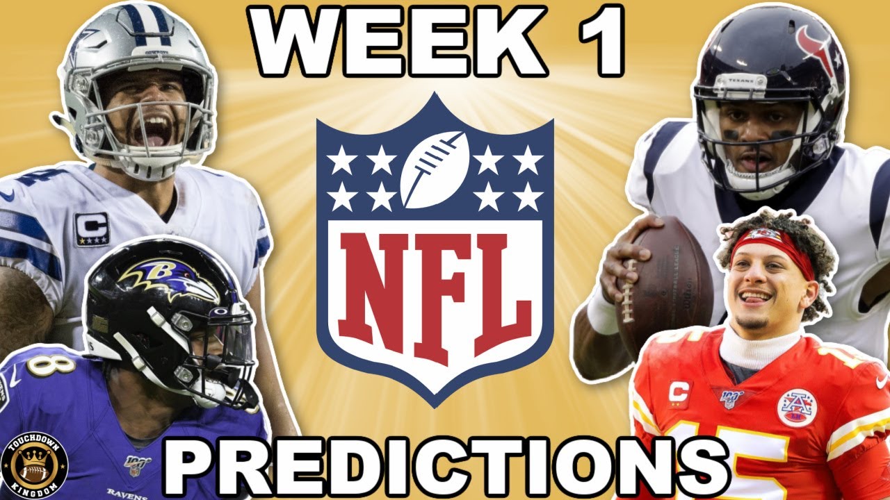 Week 1 NFL Predictions 2020 - YouTube
