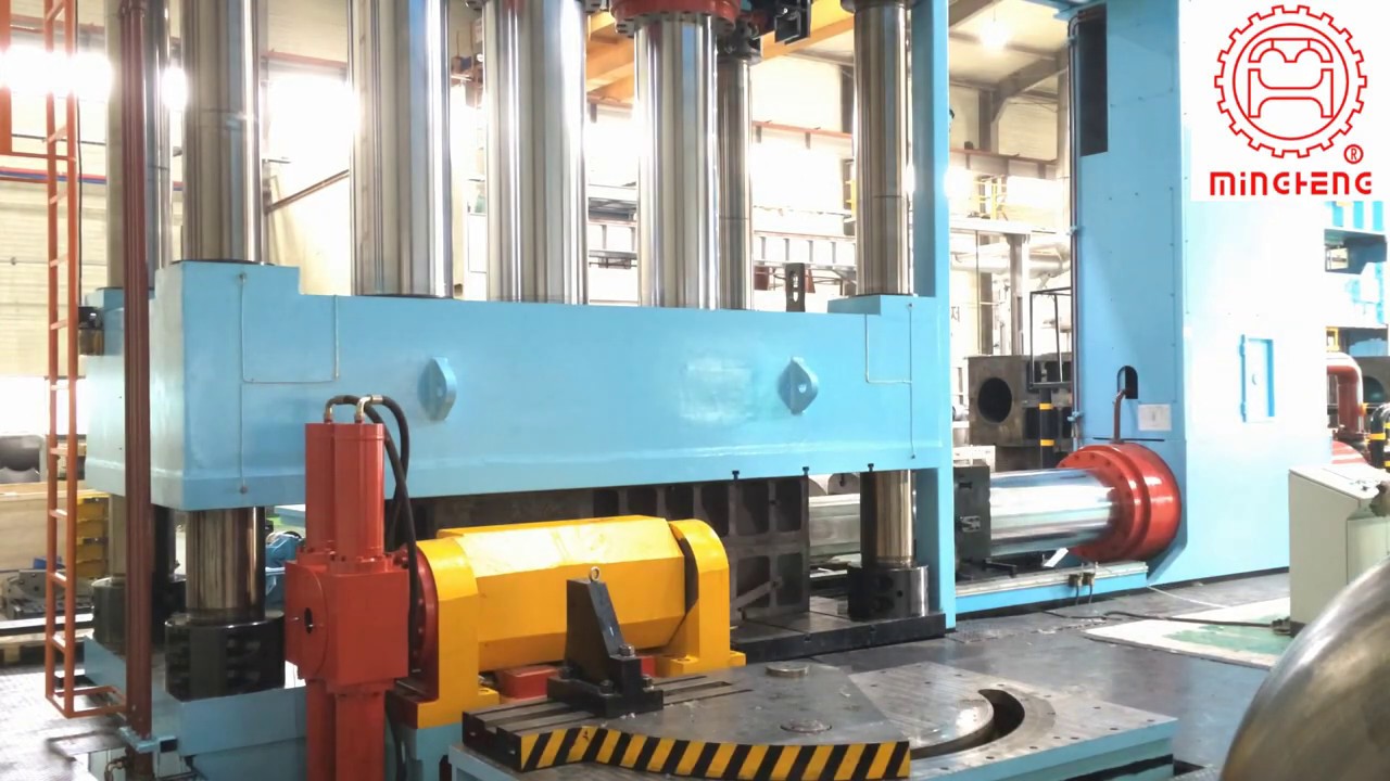 Elbow cold forming machine Elbow mandrel pushing machine Elbow making ...