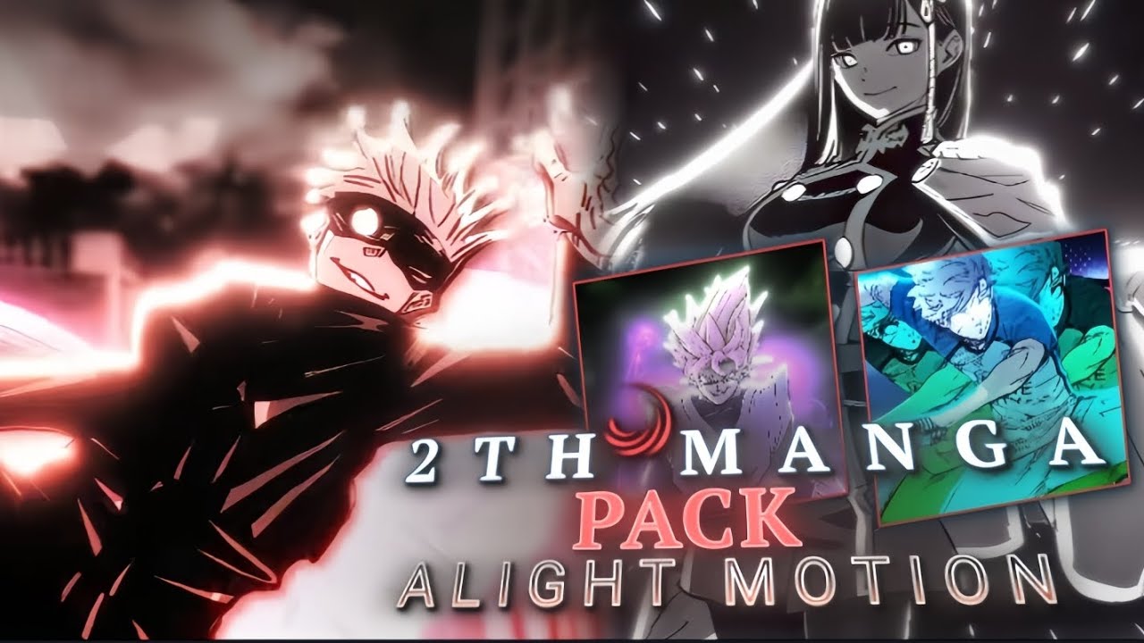 2ND MANGA EDITING PACK🐐☄️ Shake,Cc, Glitch, Transitions,Clone Effects ...