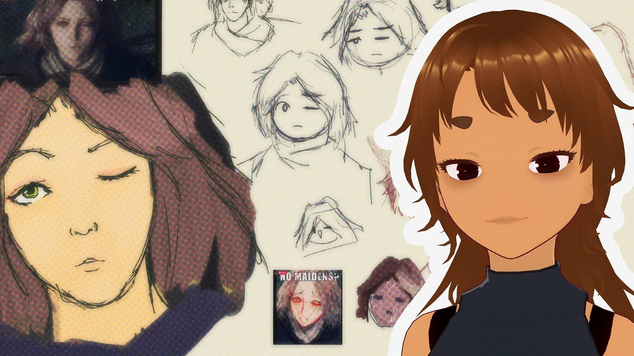 draw the maidenless | VTuber stream - YouTube