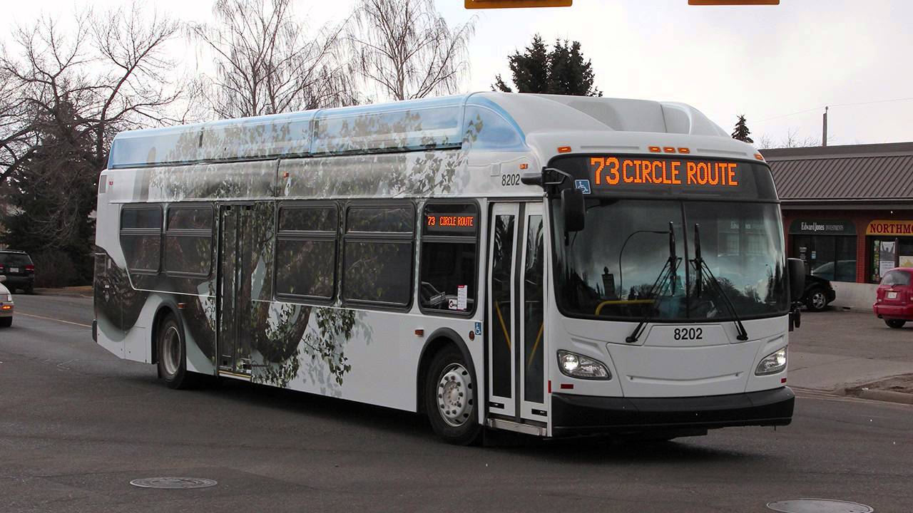 Audio recording - CT New Flyer Industries CNG Xcelsior model XN40 #8202 ...