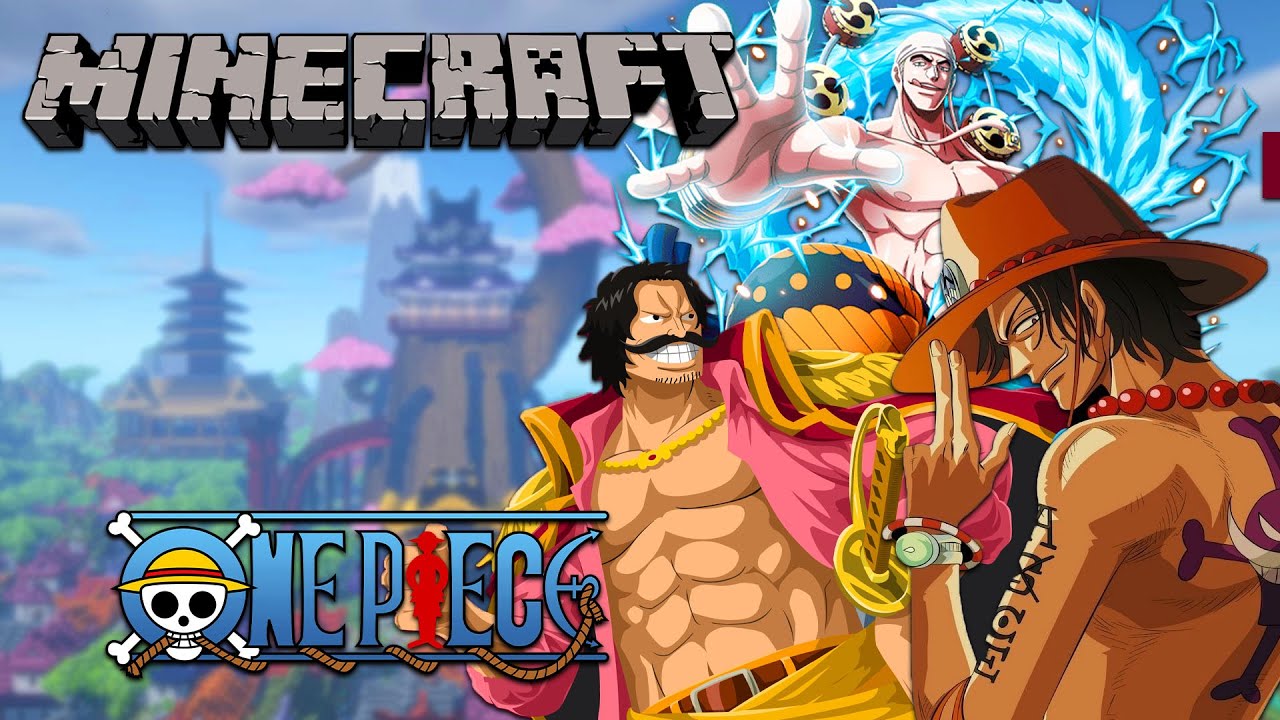 We played the BIGGEST Minecraft One Piece Mod and it's Crazy ...