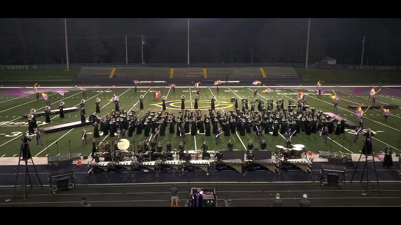 Castle Marching Knights "Neo Noir" 2024 Castle Bands-The Event-10-05-24 ...