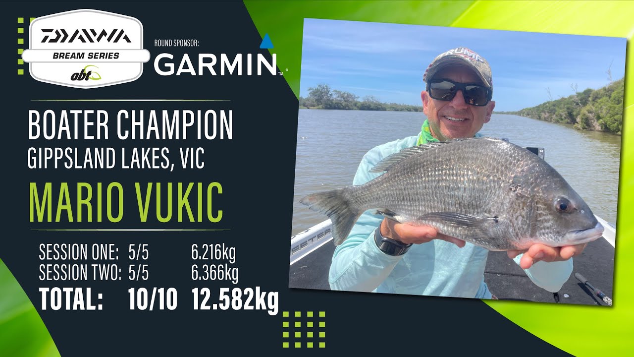 2023 Daiwa BREAM Series | Garmin Gippsland Lakes Boater Champion ...