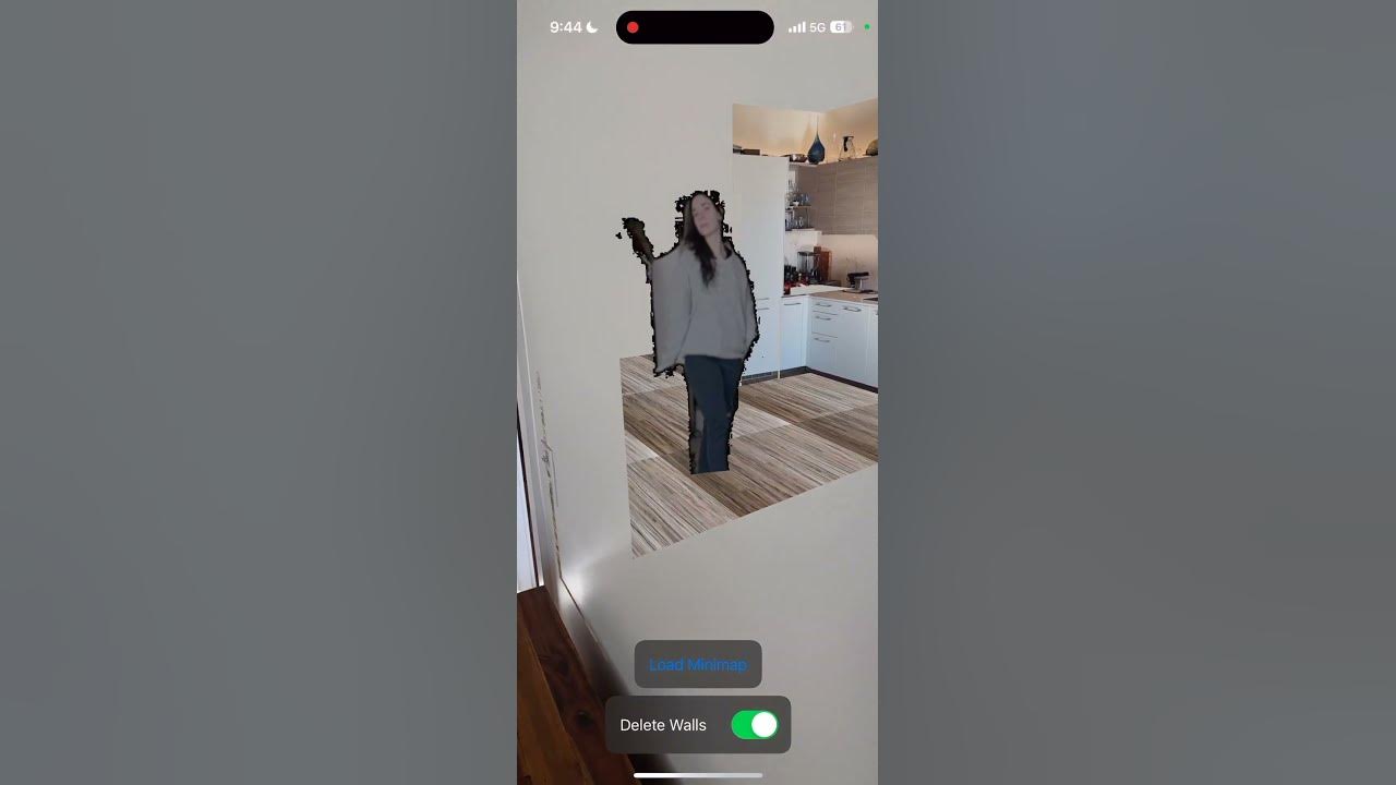 iOS ARKit Prototype of a Real-Time Spatial Map - YouTube