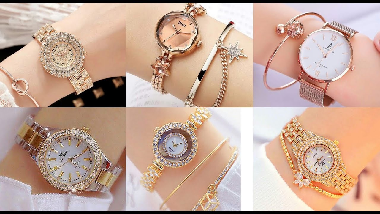 Latest stylish ladies watch design ideas - YouTube