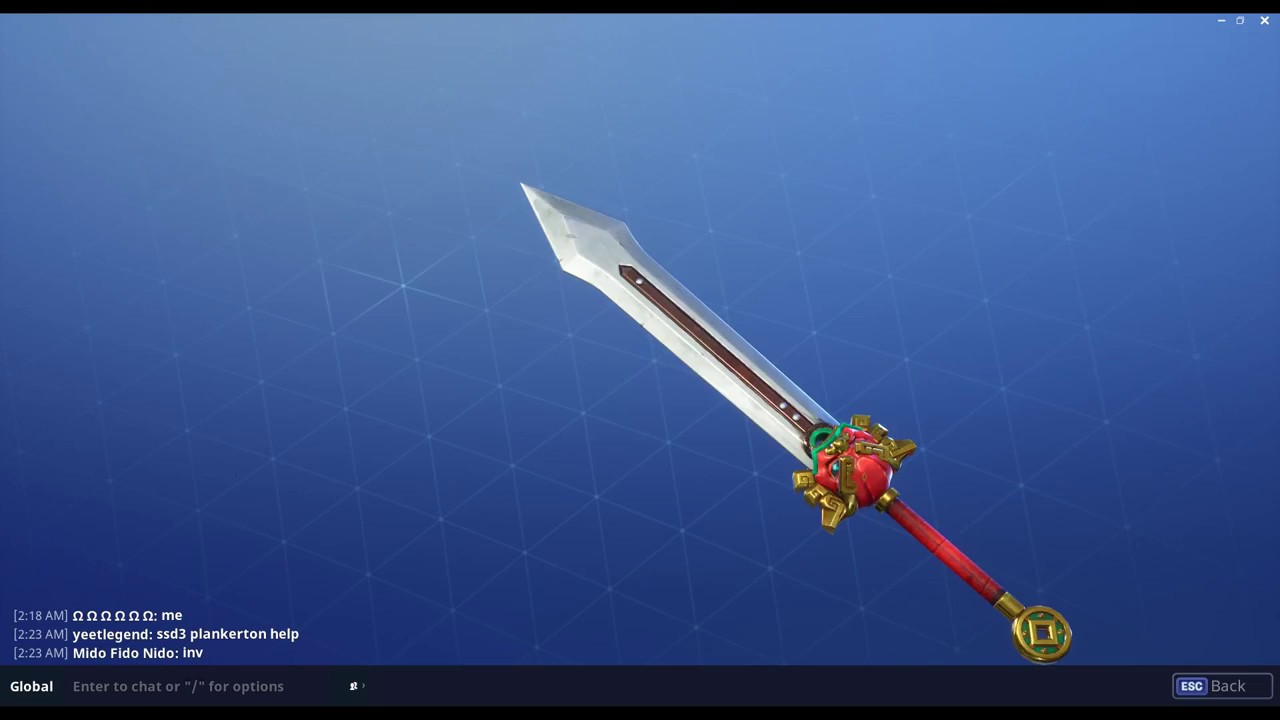 Dragon Sword🔪 FORTNITE 💜EPIC💜Weapon Reviews (First Look & Gameplay ...