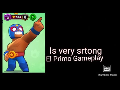 El Primo Brawl Stars Gameplay - Brawl Stars - YouTube