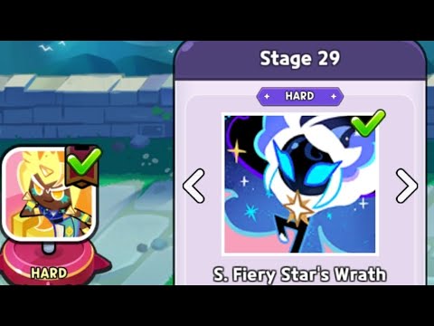 Boss rush stage 29 S. Fiery Star's Wrath cookie Run kingdom guide - YouTube