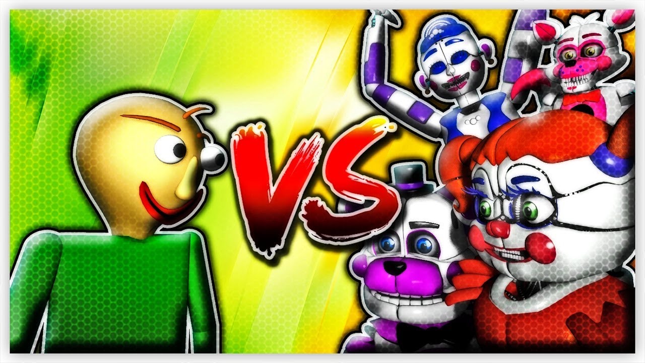 [SFM FNAF] Baldi's Basics vs Sister Location - YouTube