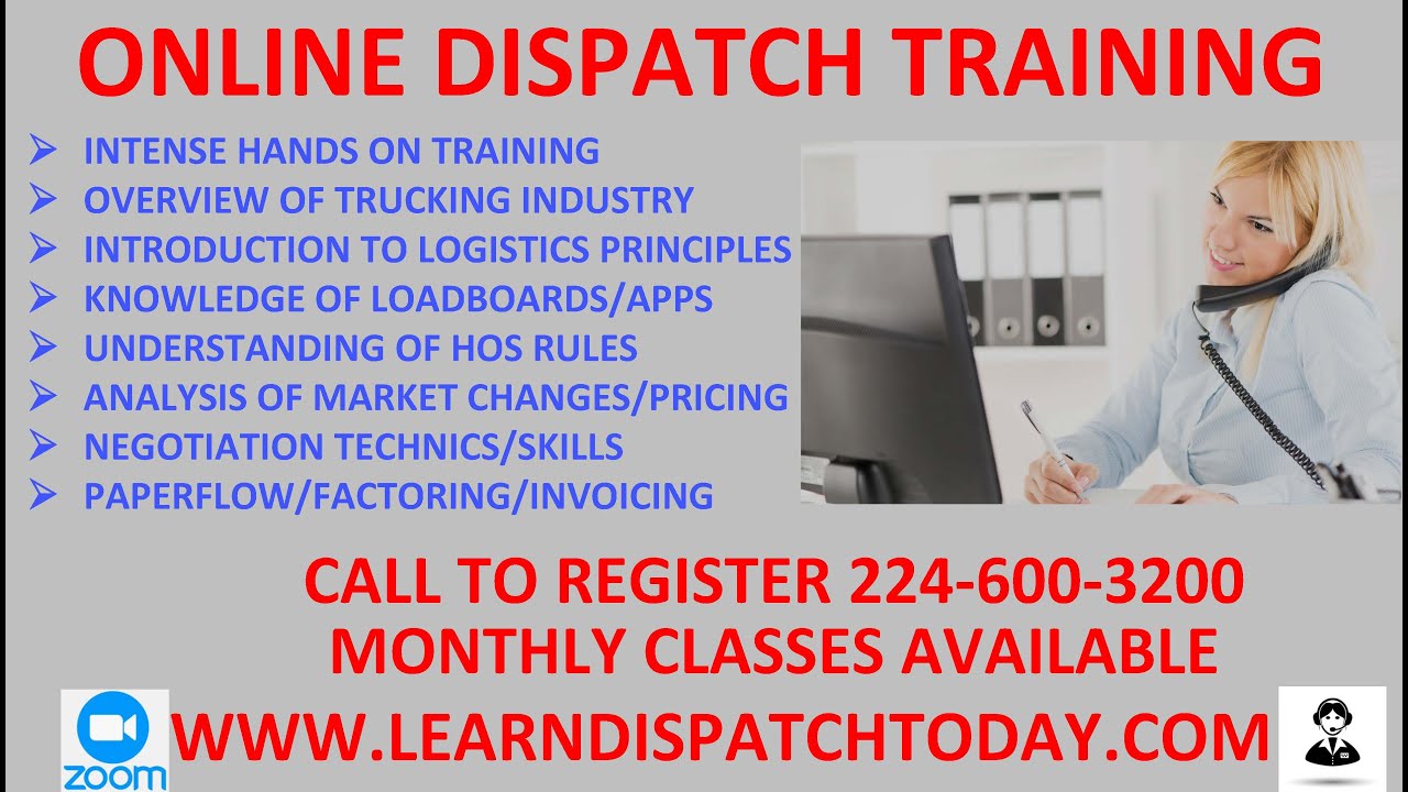 Trucking Dispatch Training Center - YouTube