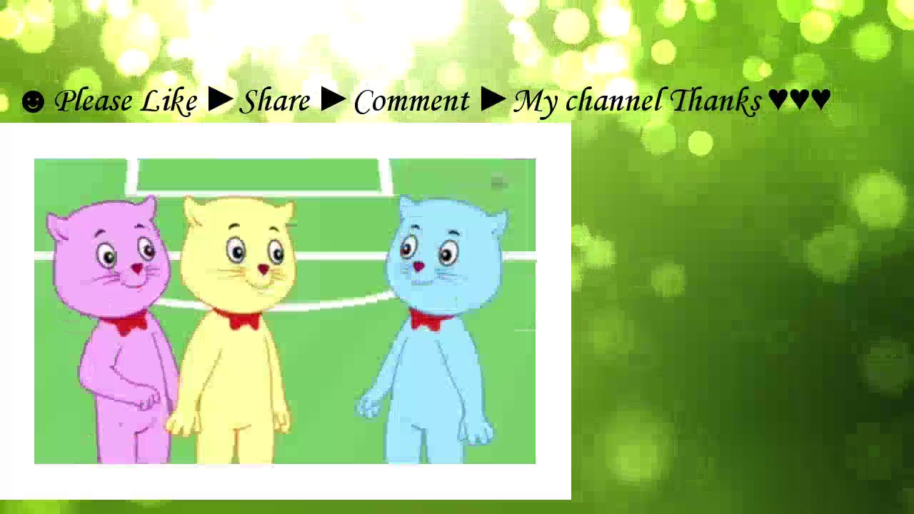 Three Little Kittens Went To The Park Nursery Rhymes by Cutians™ ChuChu ...