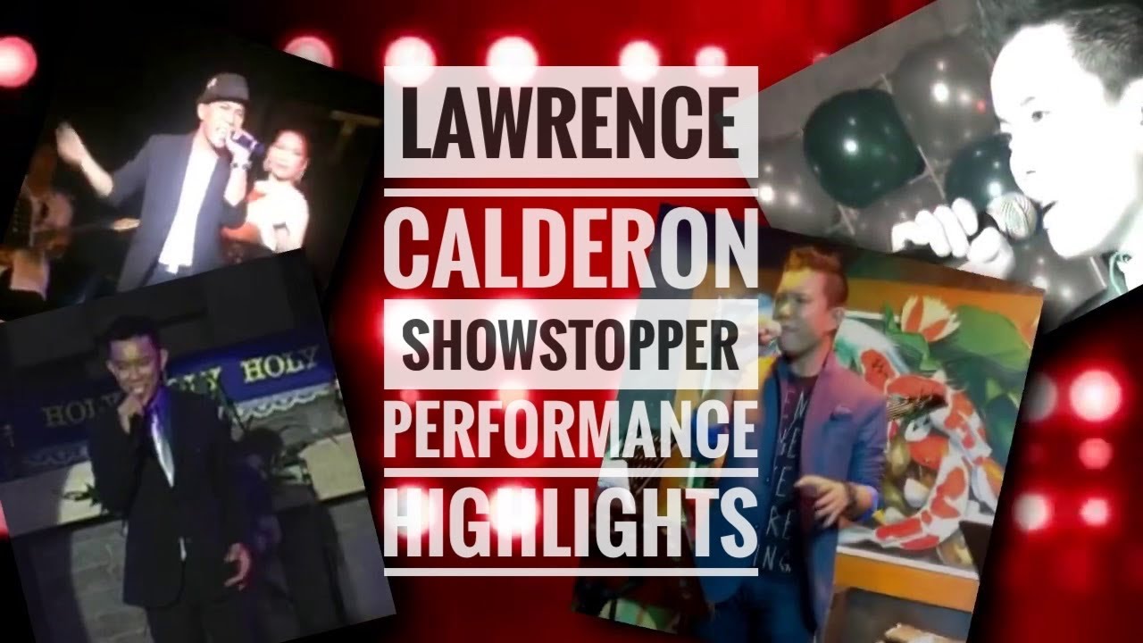 Lawrence Calderon - “Showstopper” (Showreel) - YouTube