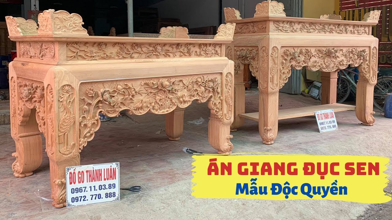 🔴2 Án Giang Sen Cò Gỗ Gõ | Mẫu Độc Quyền 2020 - YouTube