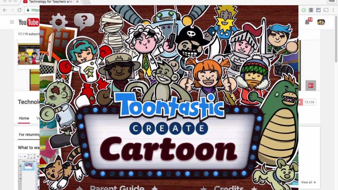 Storytelling Apps on the iPad - Voki Toontastic and More - YouTube