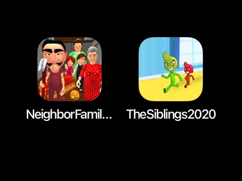 Neighbor Family Secret Escape, The Siblings 2020 - YouTube