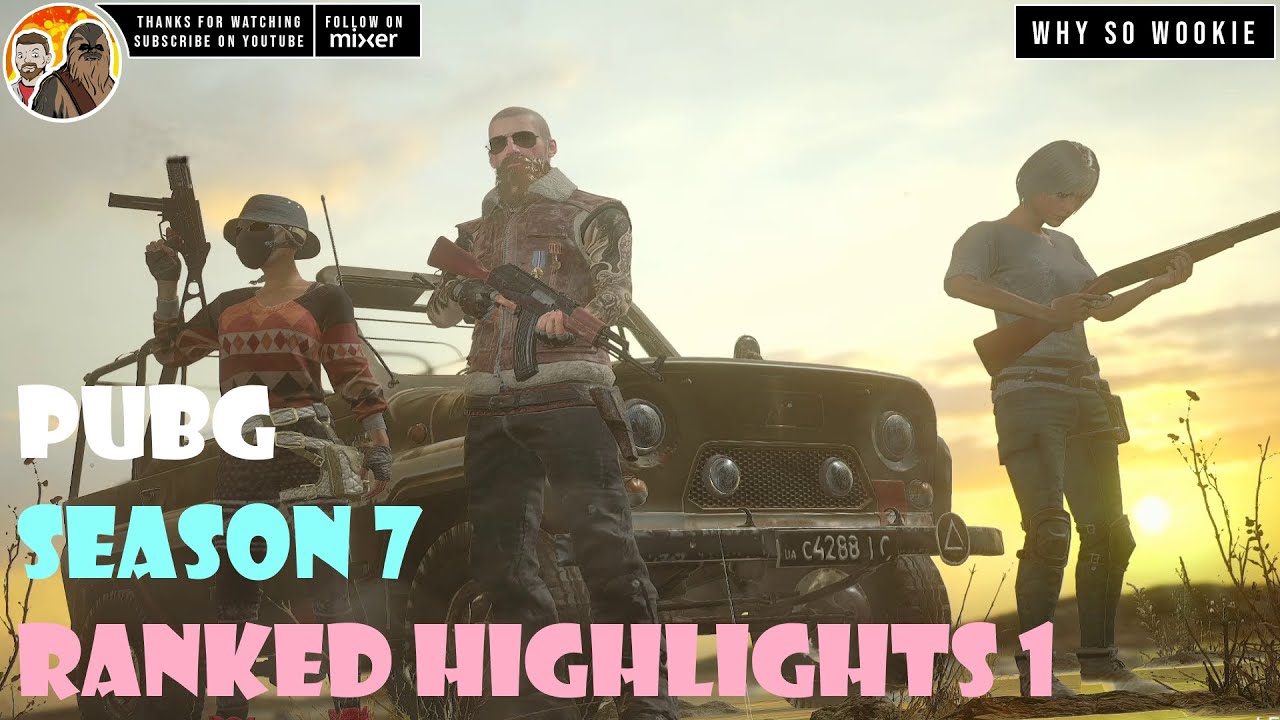 PUBG SEASON 7 RANKED HIGHLIGHTS - YouTube