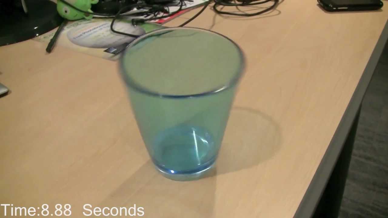 Spinning Cup - YouTube