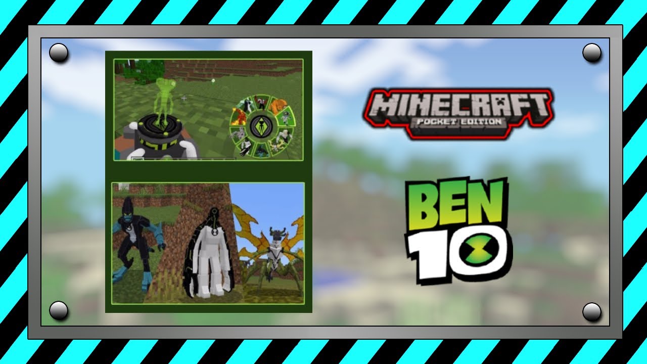 Minecraft PE : Ben 10 Mod【Mod ShowCase】 - YouTube