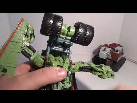 How to Transform 2009 Transformers Revenge of the Fallen Constructicons pt. 2 - YouTube