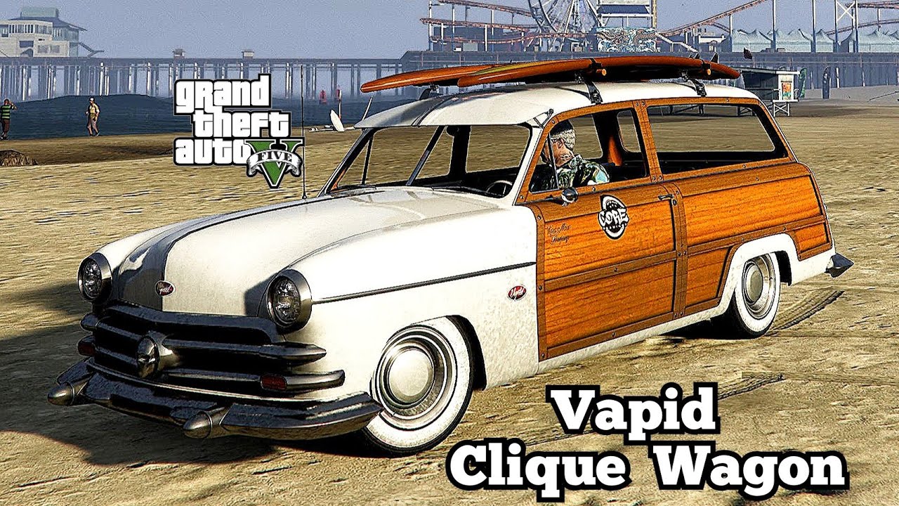 Vapid Clique Wagon (Muscle) | GTA5 San Andreas Mercenaries DLC - YouTube