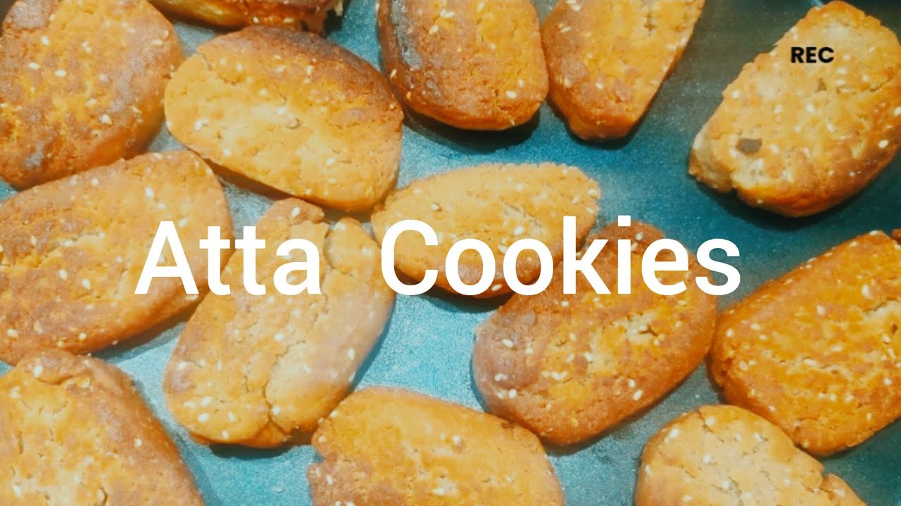 Atta Cookies | No moida, no baking, no soda cookies | No oven Cookies ...
