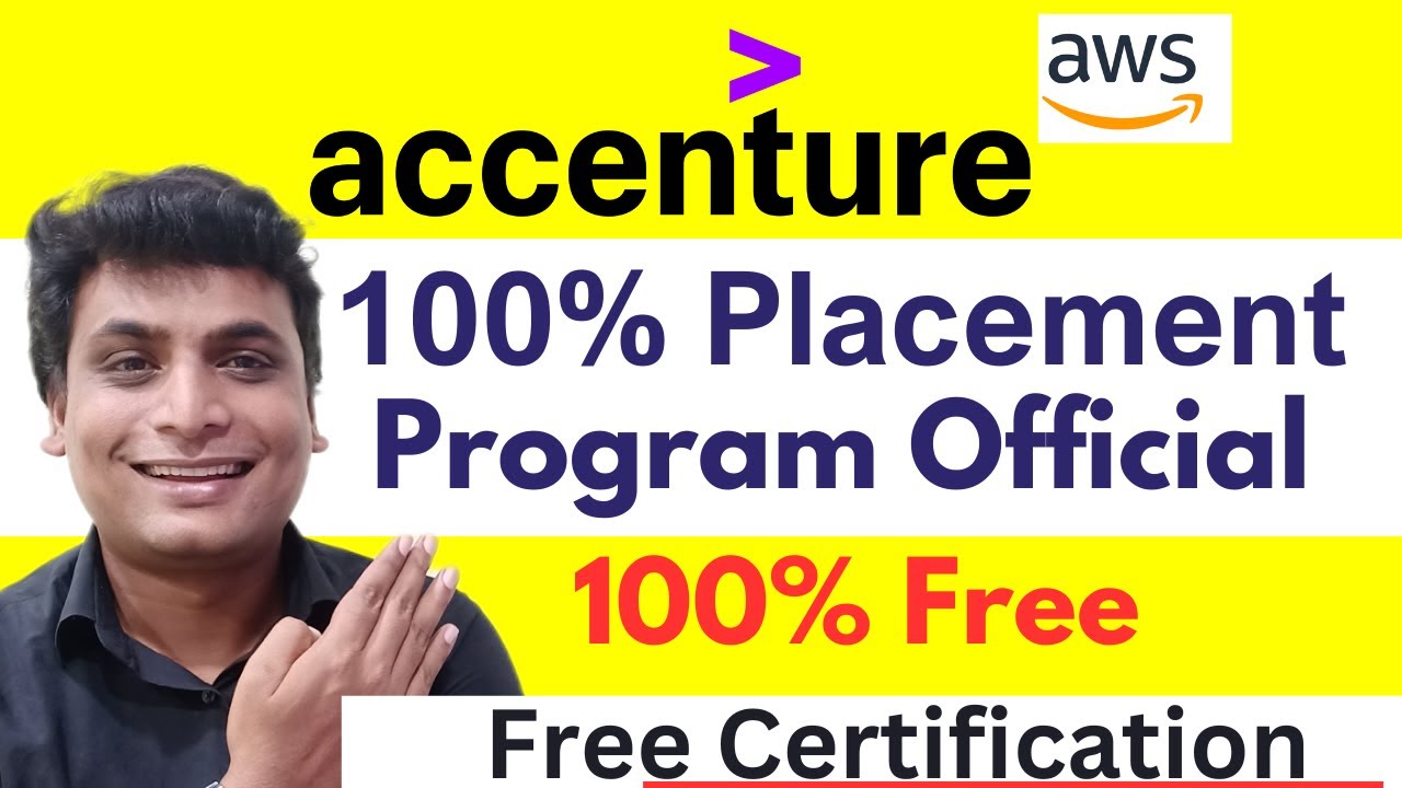 Accenture & AWS 100% Placement Free Programs For Students And Graduates ...