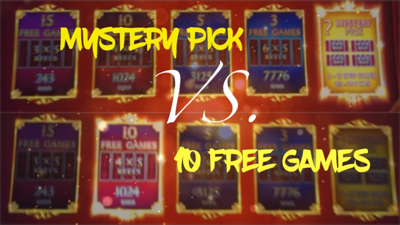 MYSTERY PICK VS 10 FREE GAMES DANCING DRUMS SLOT MACHINE 😱 - YouTube