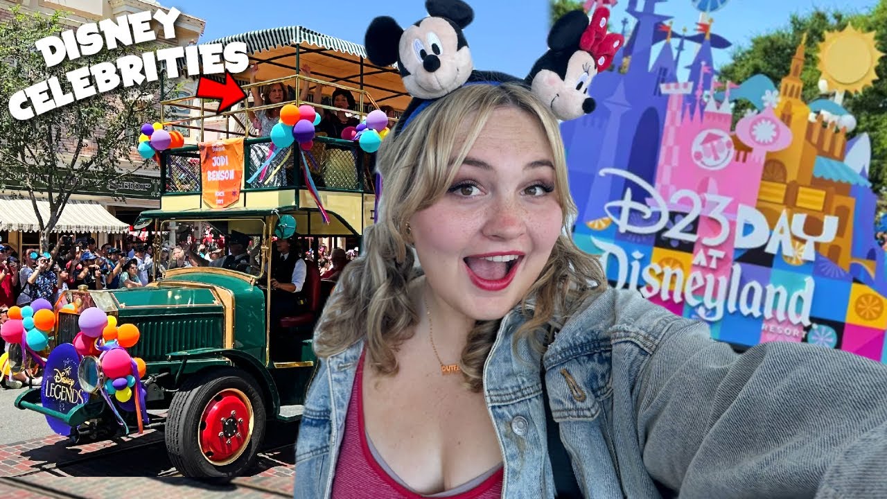 Disneyland’s First Ever D23 day | Special Characters & Disney Legends ...