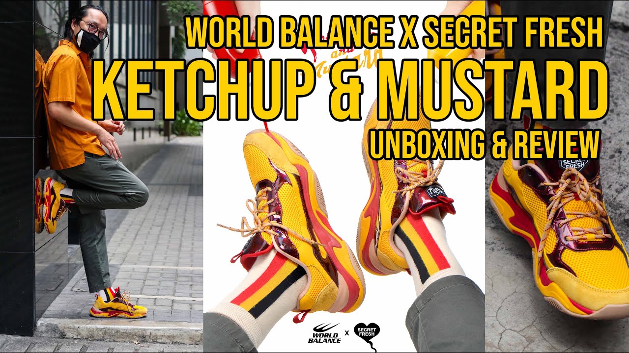 World Balance Secret Fresh B69 Ketchup Mustard - YouTube