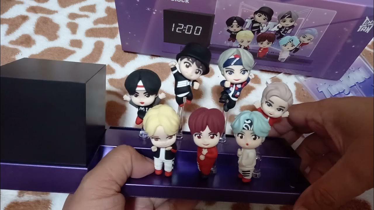 Unboxing: Tiny Tan Diorama Clock 💜 #bts #btsarmygirl #btsarmy #bt21merch #btsmerch #tinytan ...