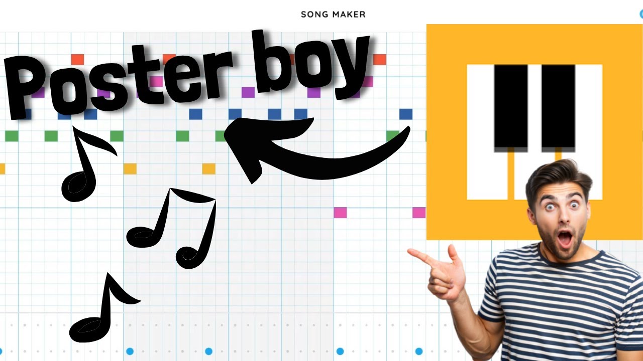 i made Poster Boy but with chrome music lab!!! - YouTube