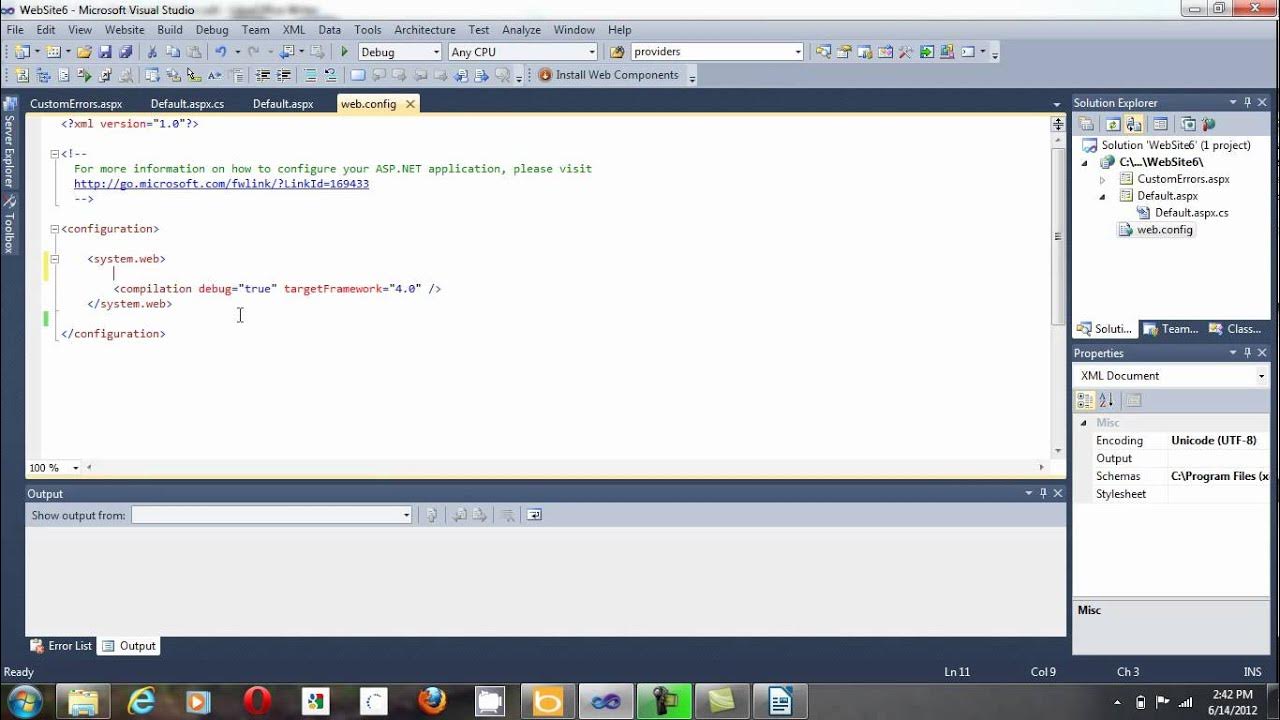 ASP.NET Configuration: Enable Custom Errors - YouTube