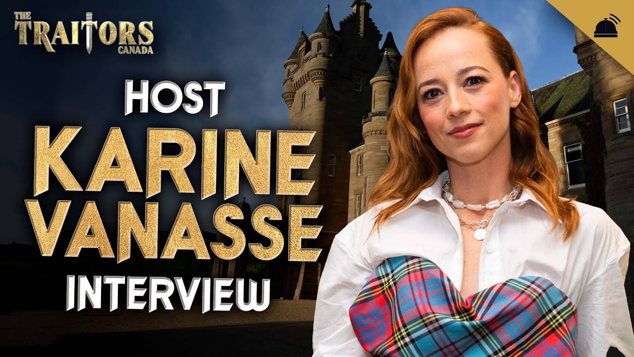 Interview with The Traitors Canada Host Karine Vanasse - YouTube