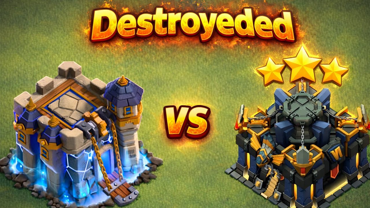 Town Hall 18 Vs Town Hall 17 In CWL Mismatch 😂 - YouTube