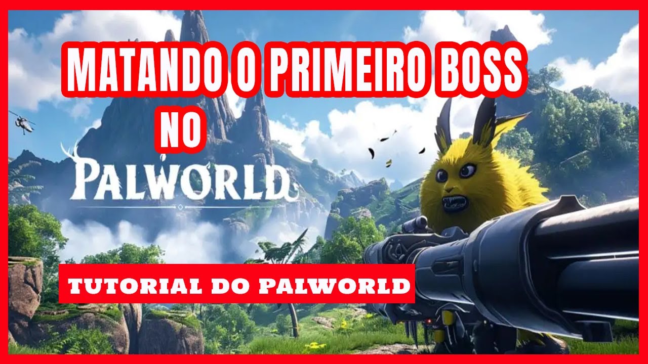 DICAS DE INICIO DO PALWORLD - TUTORIAL MATANDO O PRIMEIRO BOSS - YouTube
