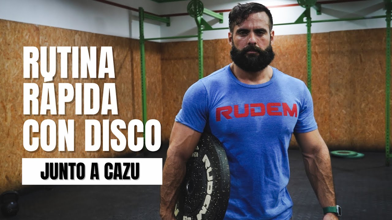 Rutina rápida con un disco | Express Workout con plato - YouTube
