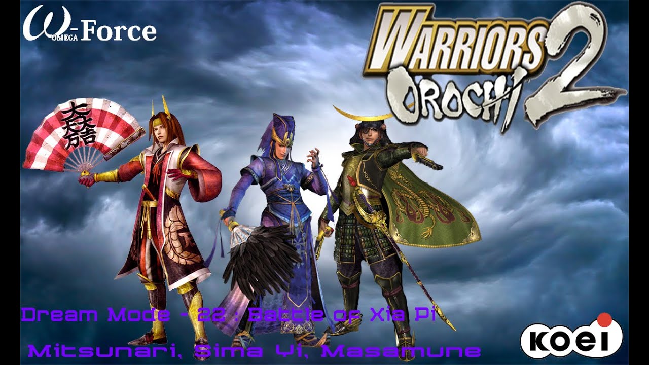 Warriors Orochi 2 PSP - Dream Mode - Battle of Xia Pi (下邳の戦い) - YouTube