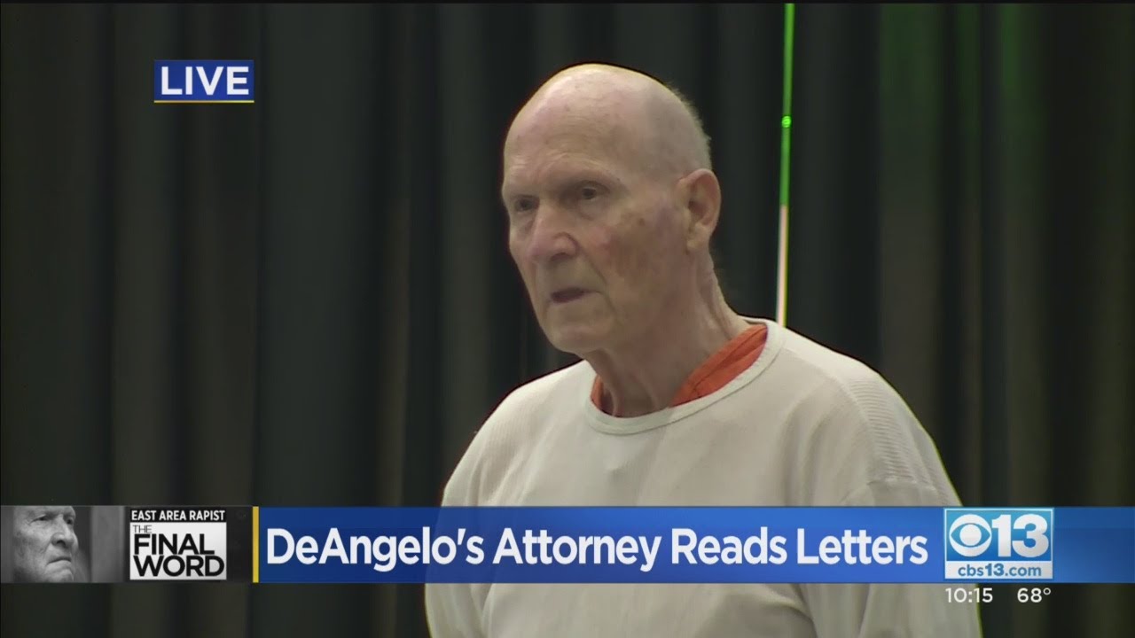 Joseph DeAngelo Shares A Short Statement In Court - YouTube