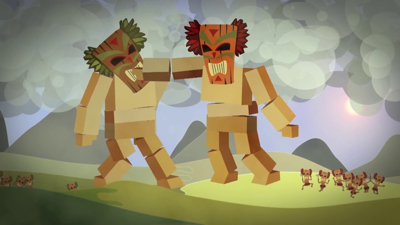 Little Tiki Man - Giant Tiki Fight - Titus Toons Cartoon Episode #26 ...