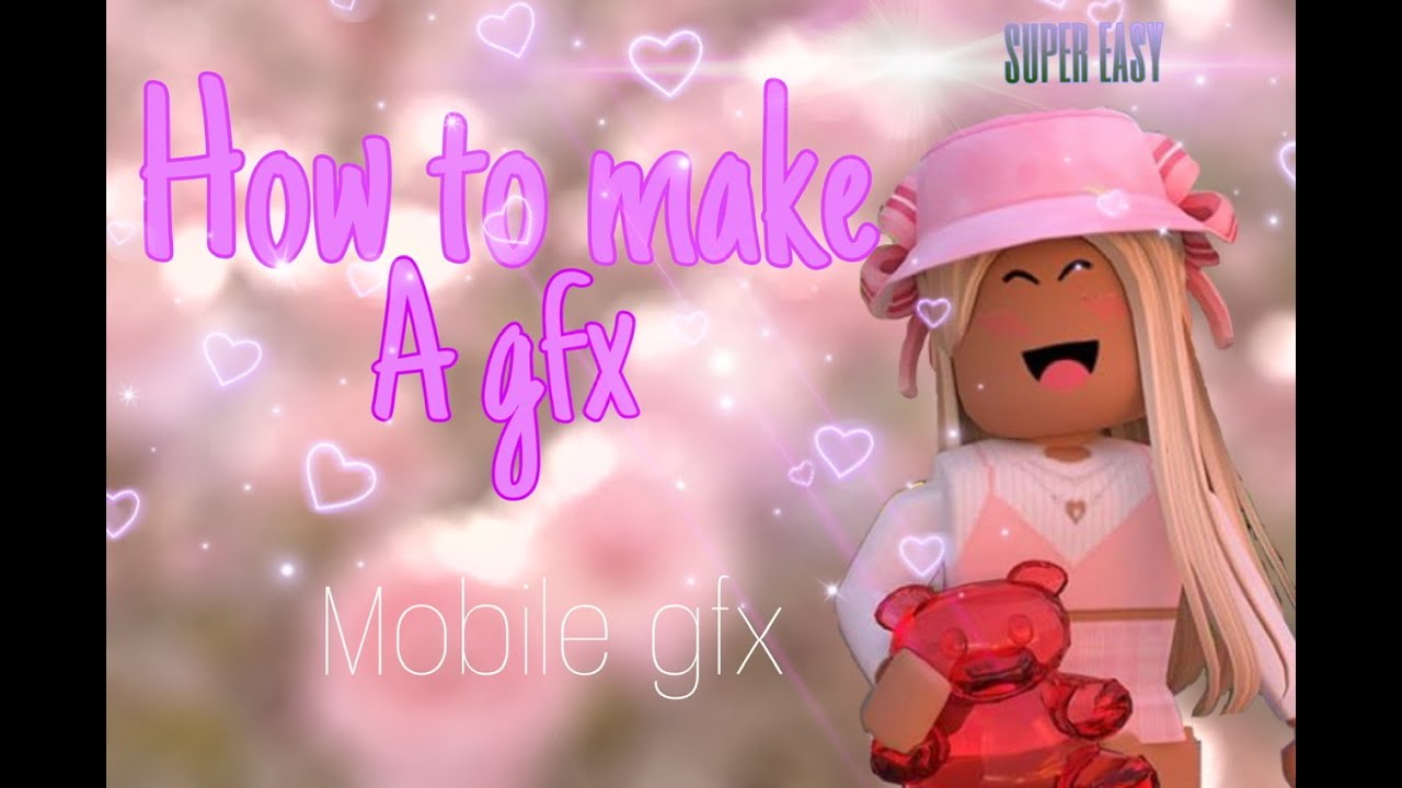 how to make a simple gfx! (Super easy/ shortcut) - YouTube
