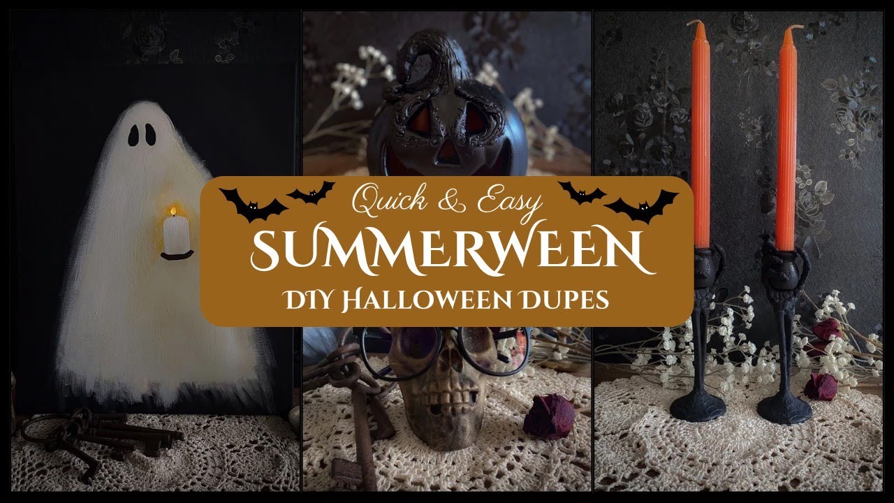 *SUMMERWEEN* DIY Halloween Dupes for 2025! - YouTube