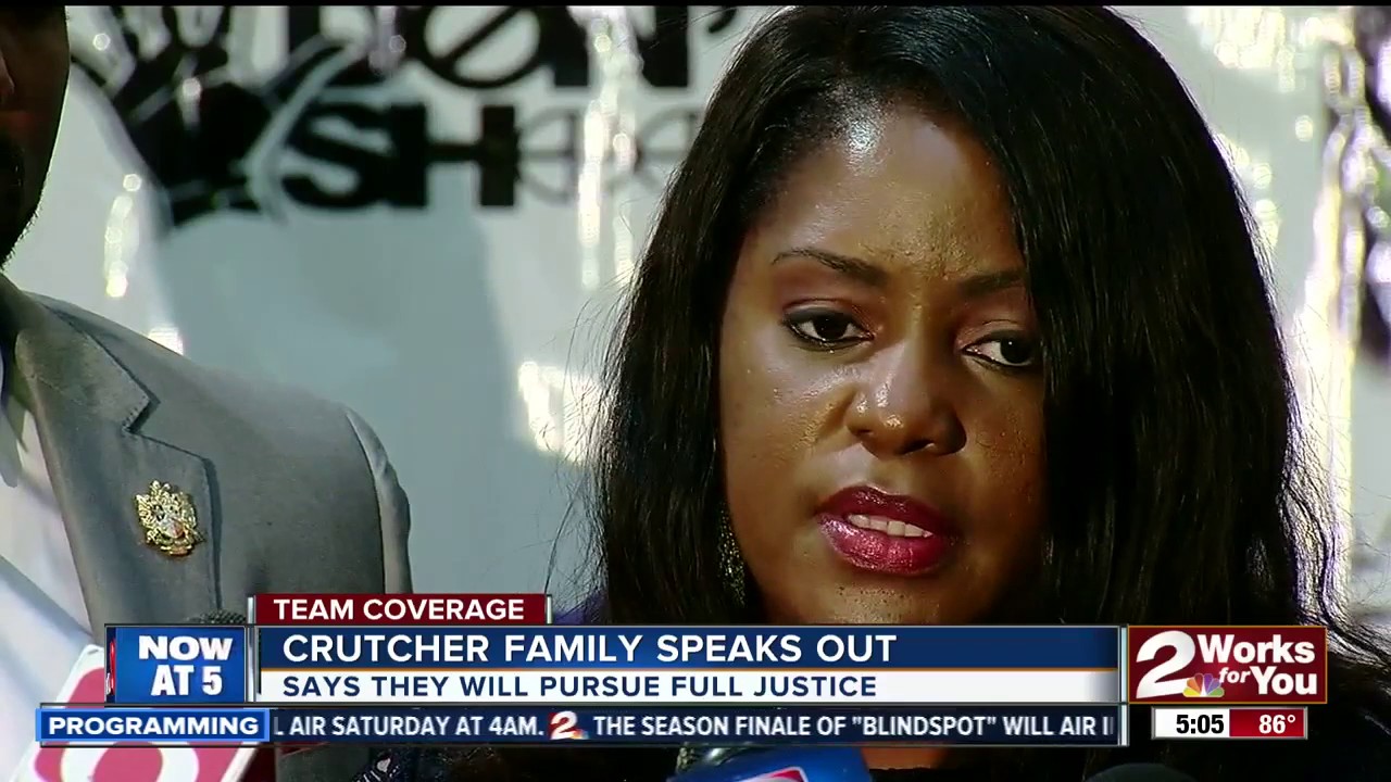 Crutcher family speaks out following verdict - YouTube