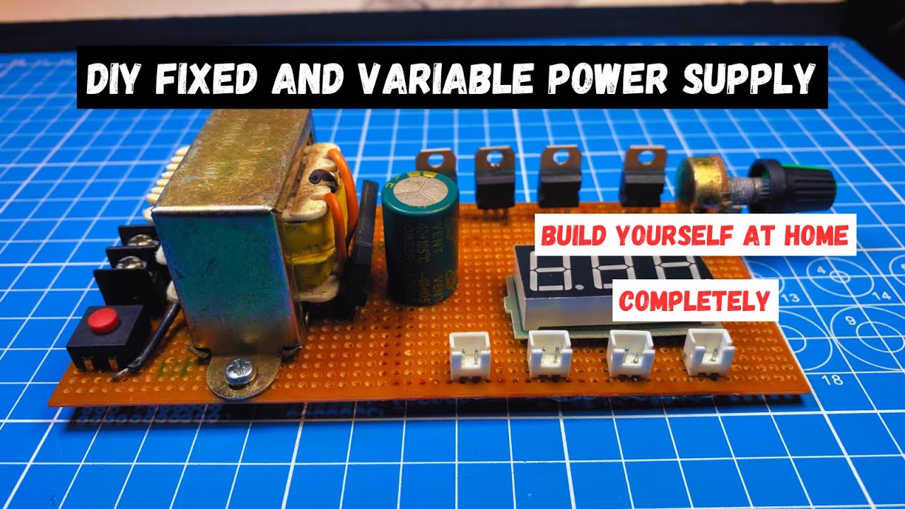 DIY Power Supply is the BEST Option for Electronics Engineering - YouTube