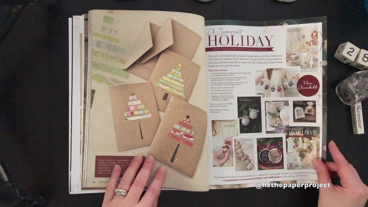 Somerset Studio Magazine Nov 2018 Flip - Music Version - Liz The Paper ...