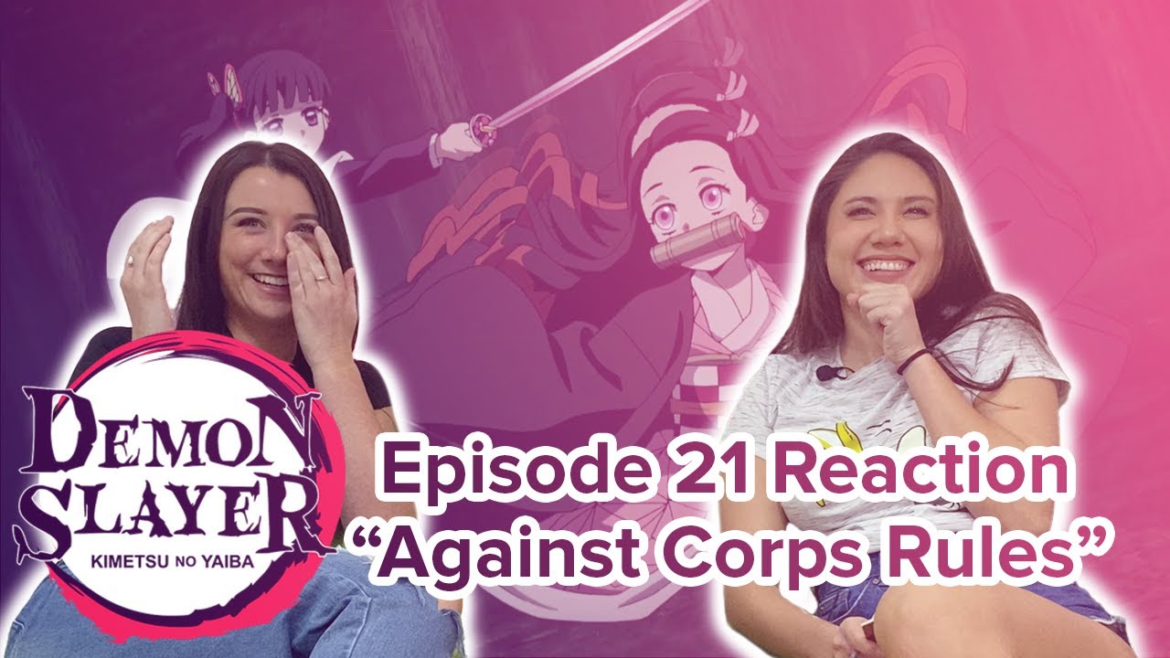 Demon Slayer - Reaction - S1E21 - Against Corps Rules - YouTube